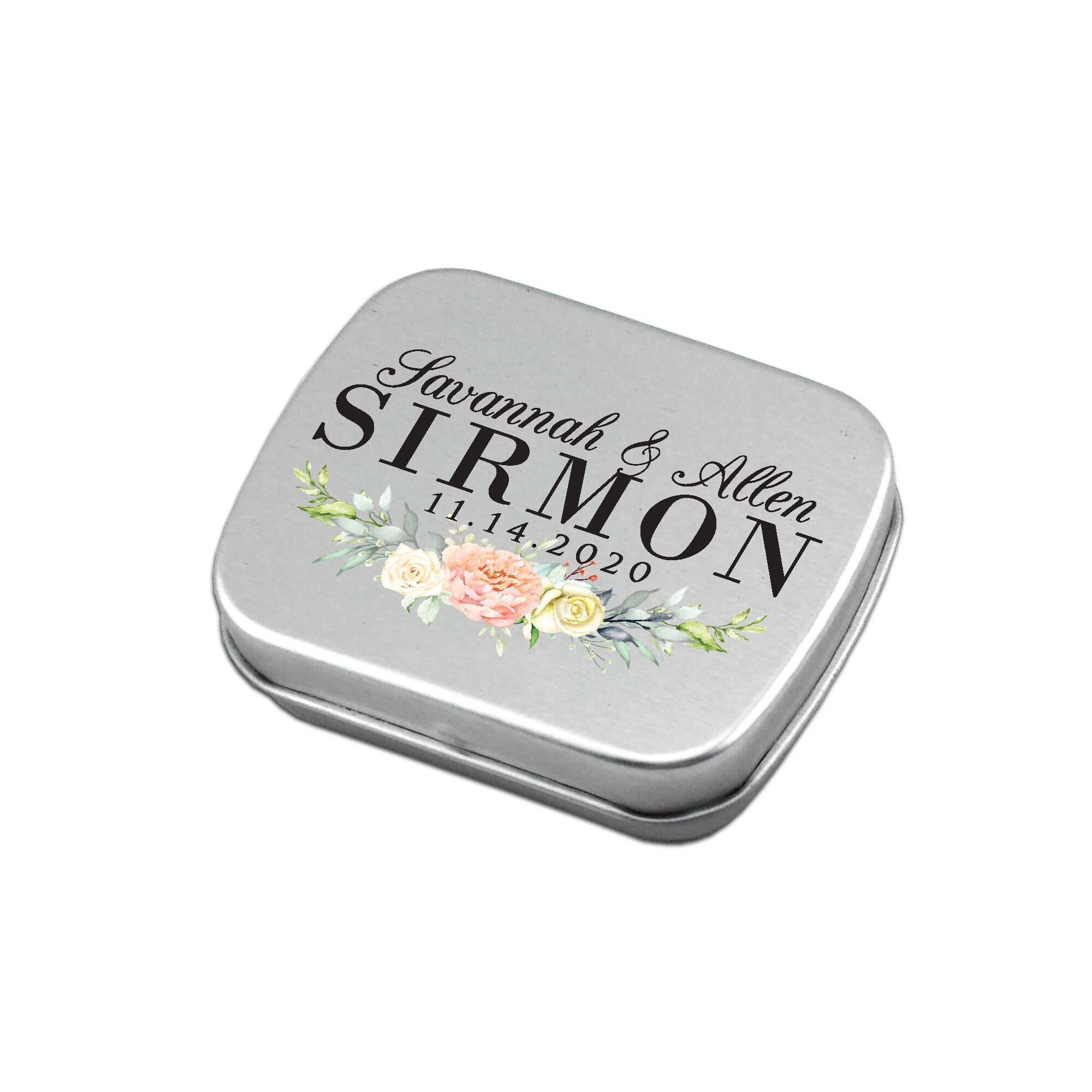 Personalized Mint Tins With Direct Print Full Color (not a Sticker ...