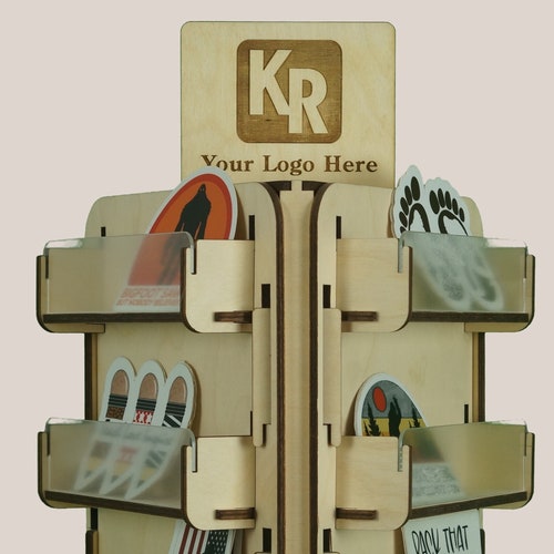 Sticker Display Stand 9 Shelves - Etsy