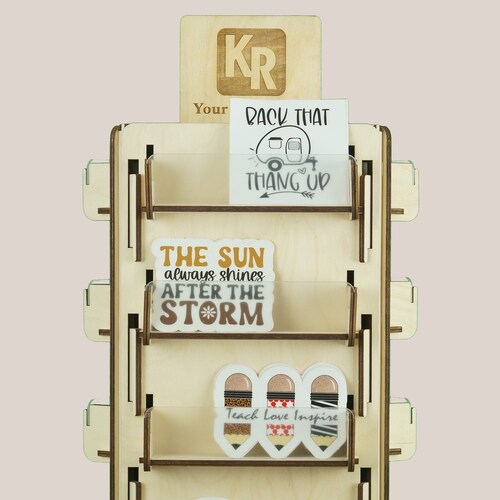 Sticker Display Stand 9 Shelves - Etsy