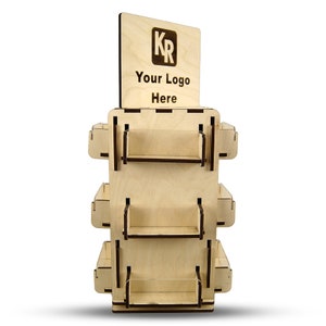 Wooden Sticker Display-small | Small Product Display | Countertop ...