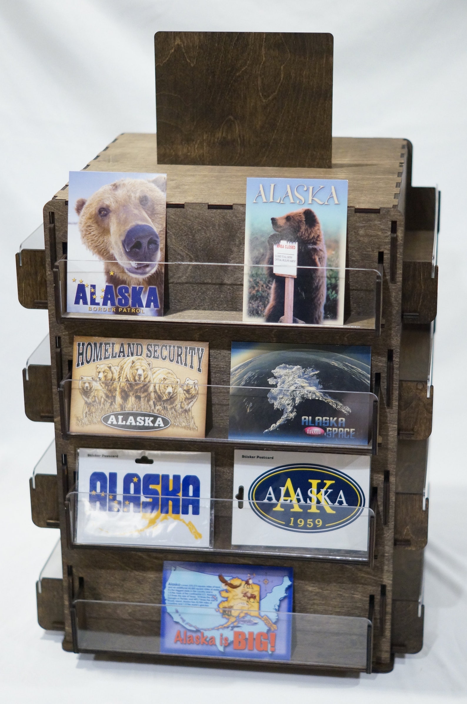 Post Card Display Rack - Etsy