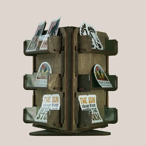 Sticker Display Stand 9 Shelves - Etsy