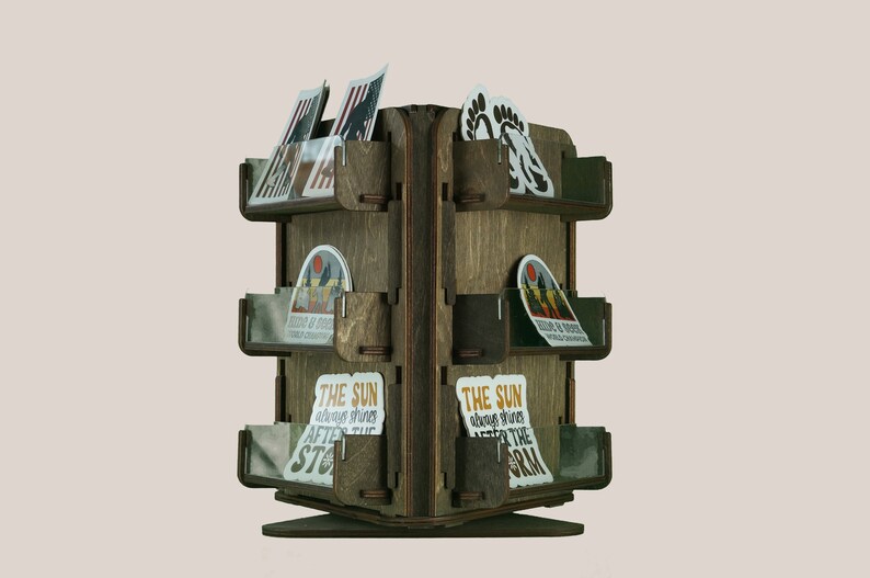 Sticker Display Stand 9 Shelves - Etsy