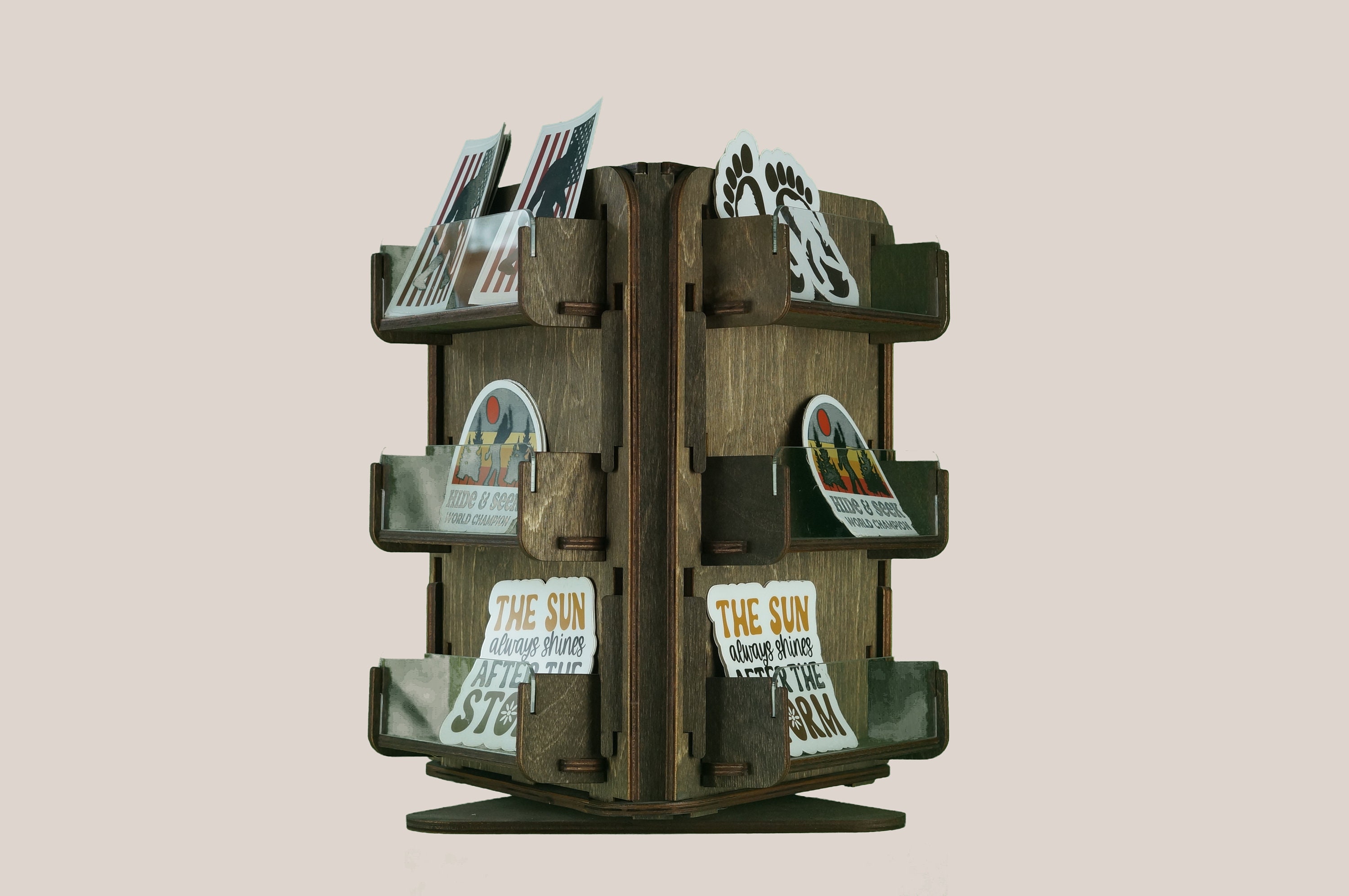 Sticker Display Stand 9 Shelves - Etsy