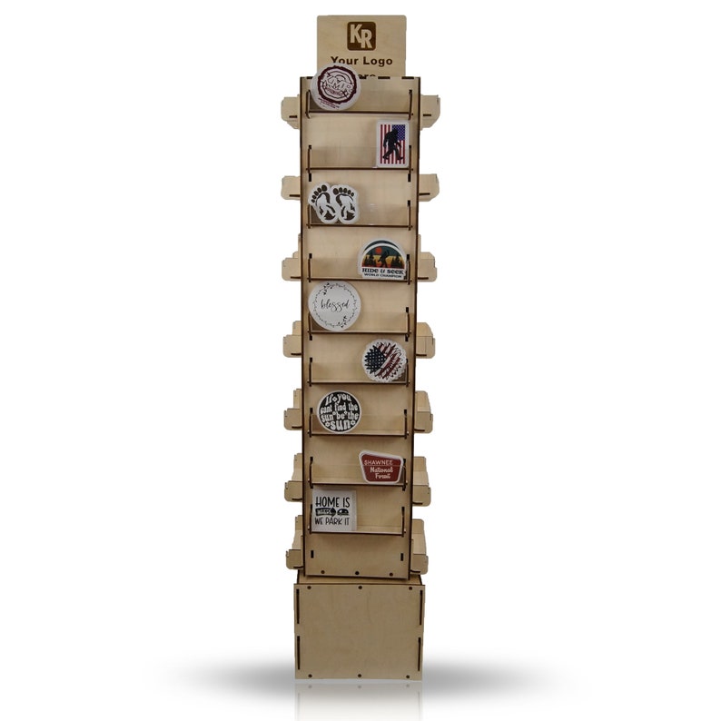 Wooden Wall Sticker Display Sticker Display Wall Shelving - Etsy