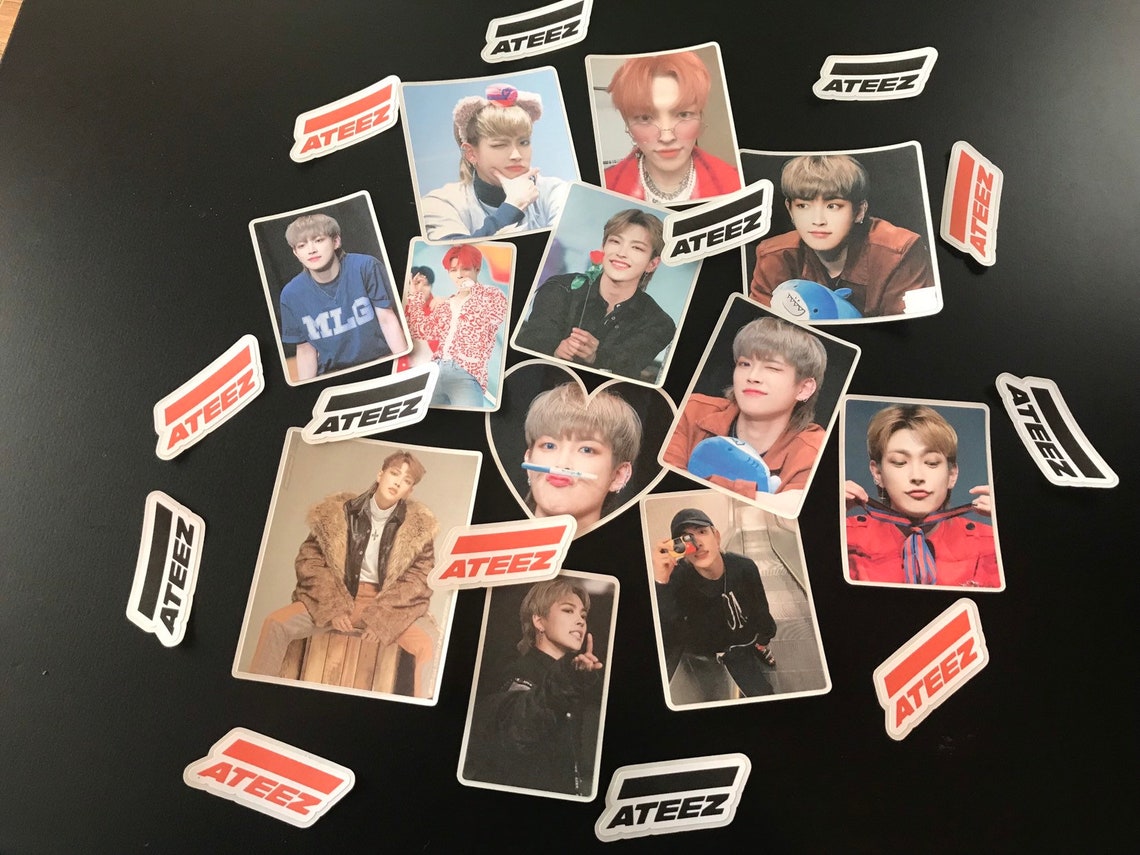 ATEEZ Sticker 12 Pack - Etsy