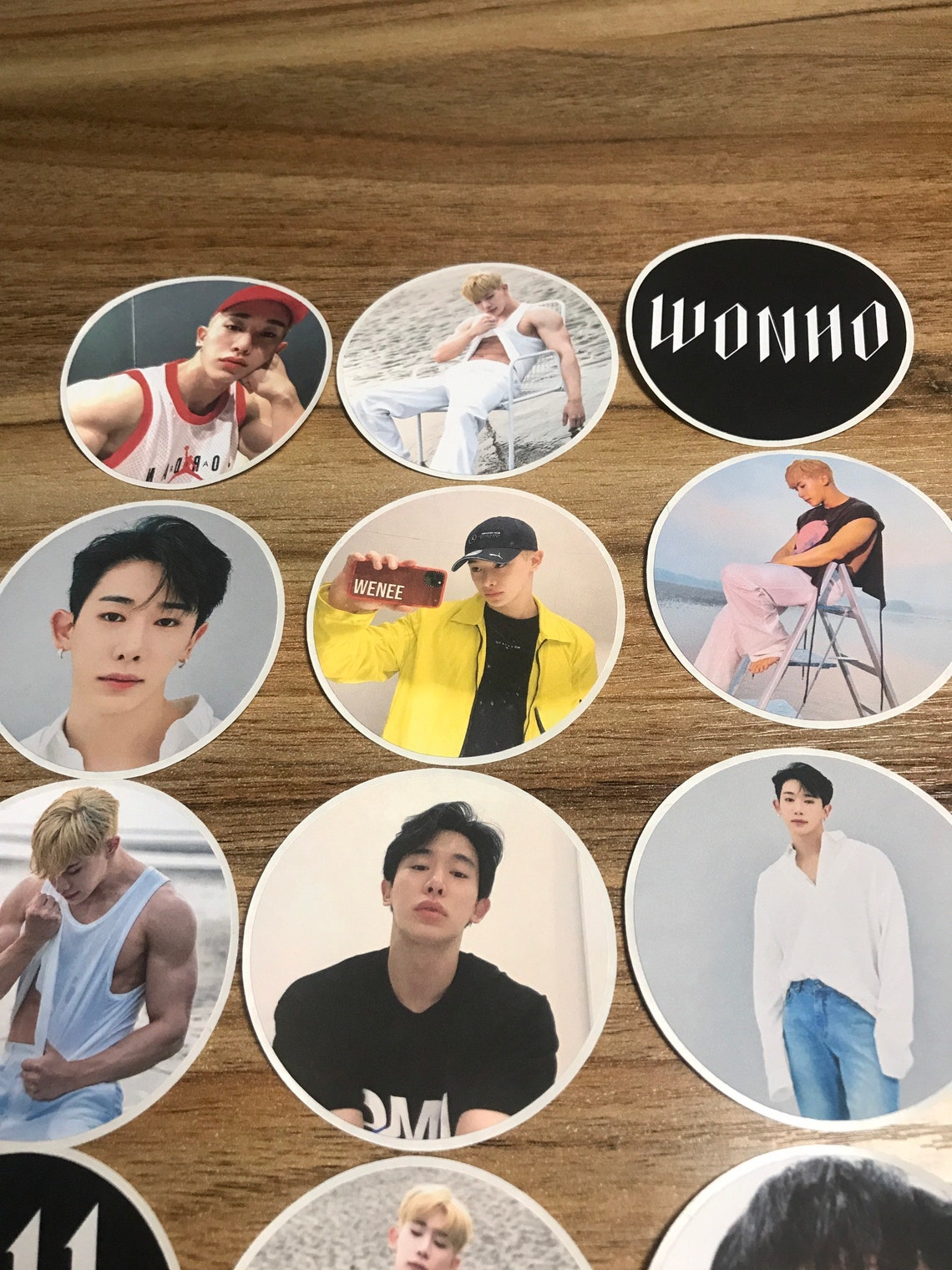 Wonho Sticker 12 Pack - Etsy