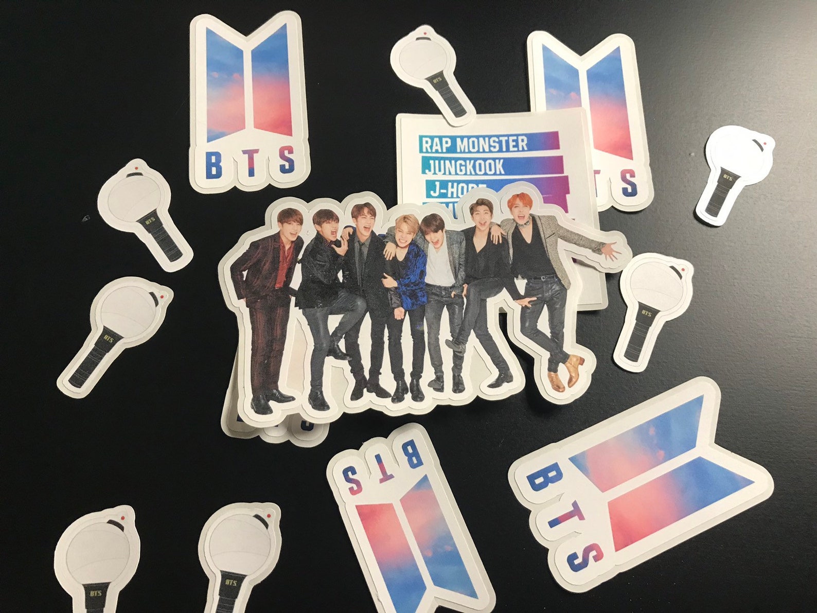 BTS Sticker Packs - Etsy