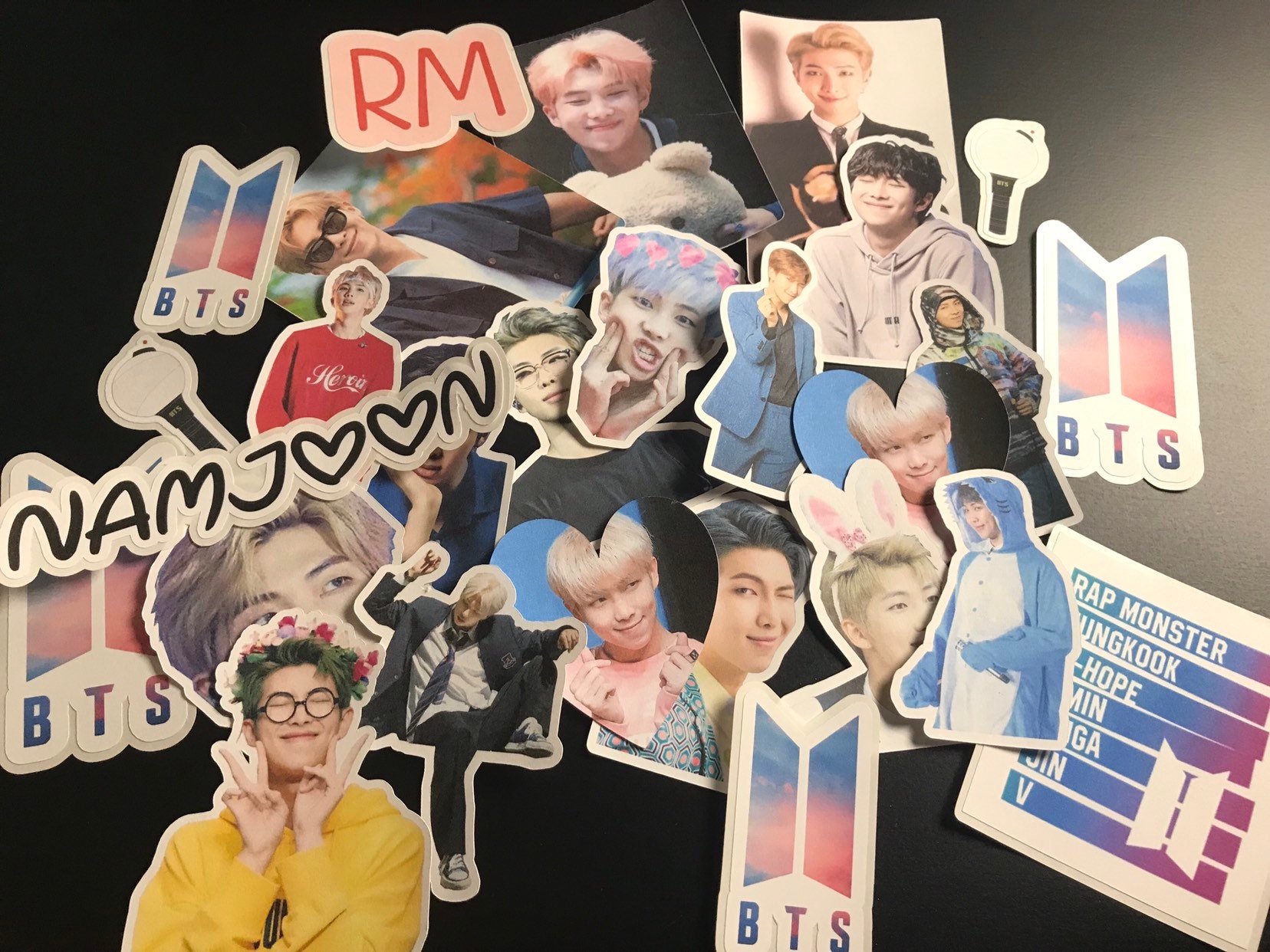 BTS Sticker Packs - Etsy