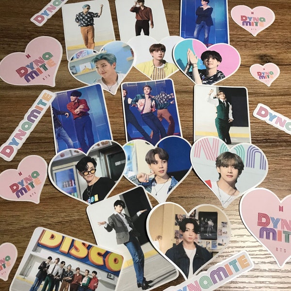 Bts Dynamite Sticker - Etsy