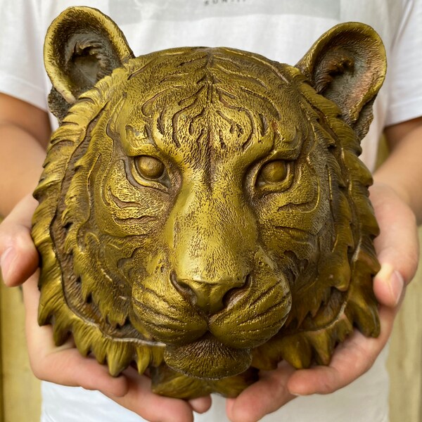 Tiger Sculpture - Etsy
