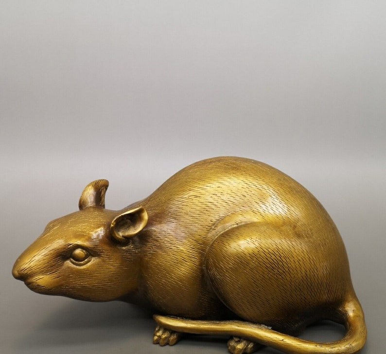 Art Chinese Tibet huge mouse rat Mutant rat sculpture | Etsy