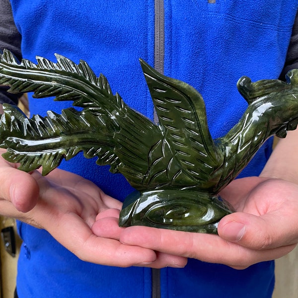 Chinese Phoenix Statue - Etsy
