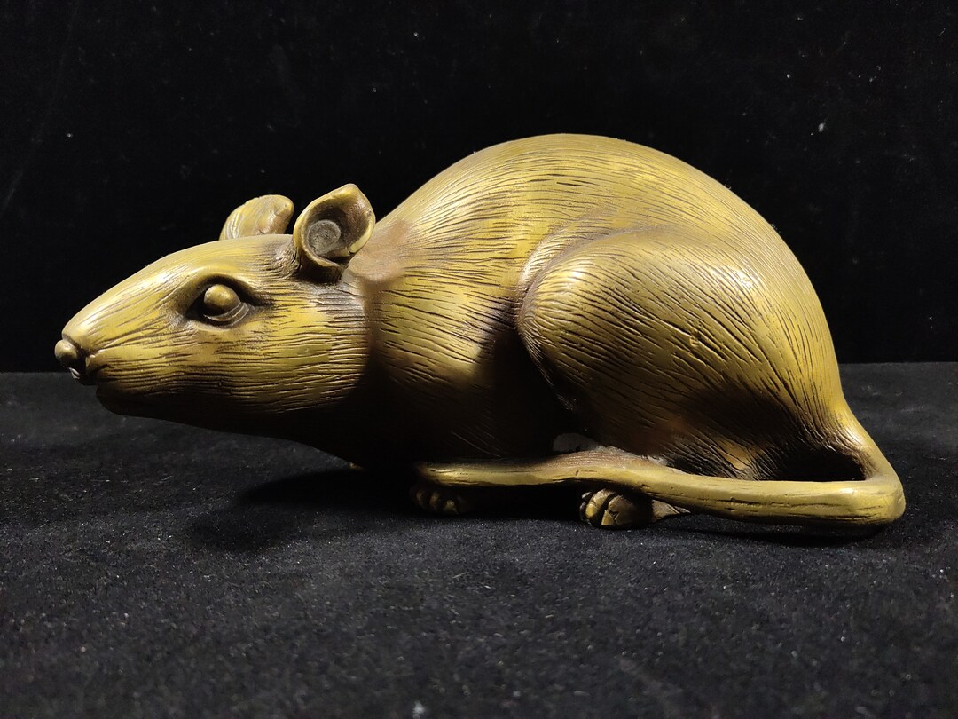 Art Chinese Tibet Huge Mouse Rat Mutant Rat Sculpture Status - Etsy