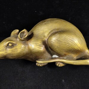 Art Chinese Tibet Huge Mouse Rat Mutant Rat Sculpture Status - Etsy