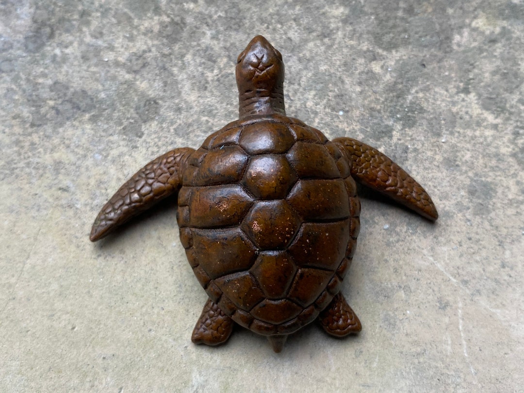 Vintage Copper Turtle Statue,fortune Collectibles Figures for Home ...
