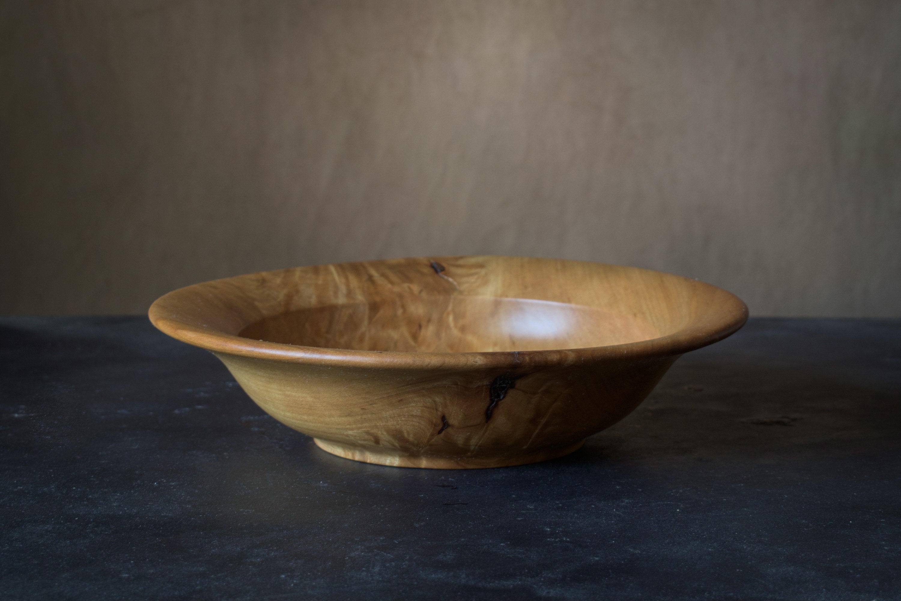 Birch Bowl, River Birch Bowl, Handmade Wooden Bowl, Personal Ice Cream ...