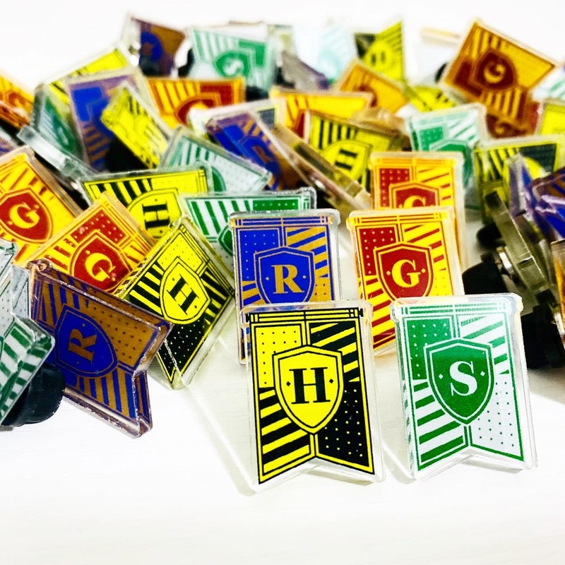 Hogwart House Badges - Etsy