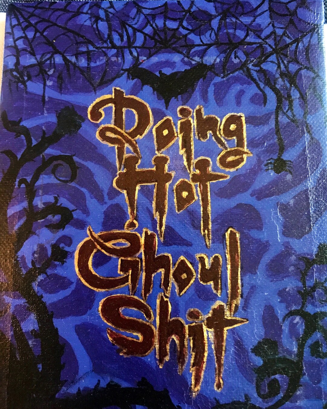 Ghoul Painting - Etsy