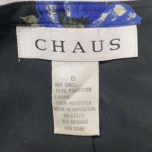 90s Black Maxi Skirt With Floral Pattern - Etsy