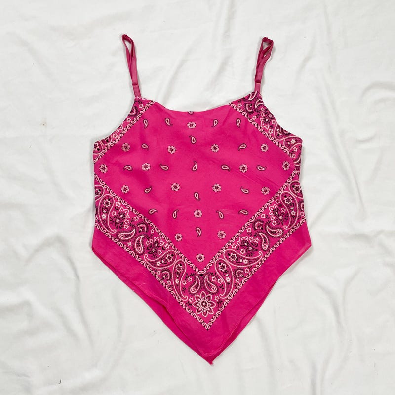 Bandana Women Tops - Etsy