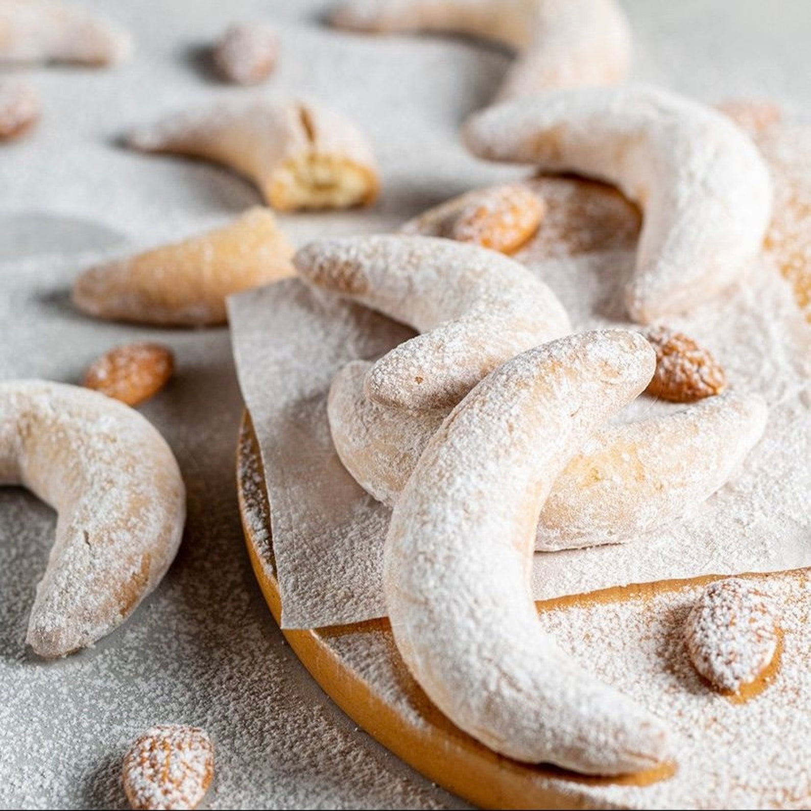 Almond Cookies, Almond Horn Cookies, Peruvian Almond Horn Cookies ...