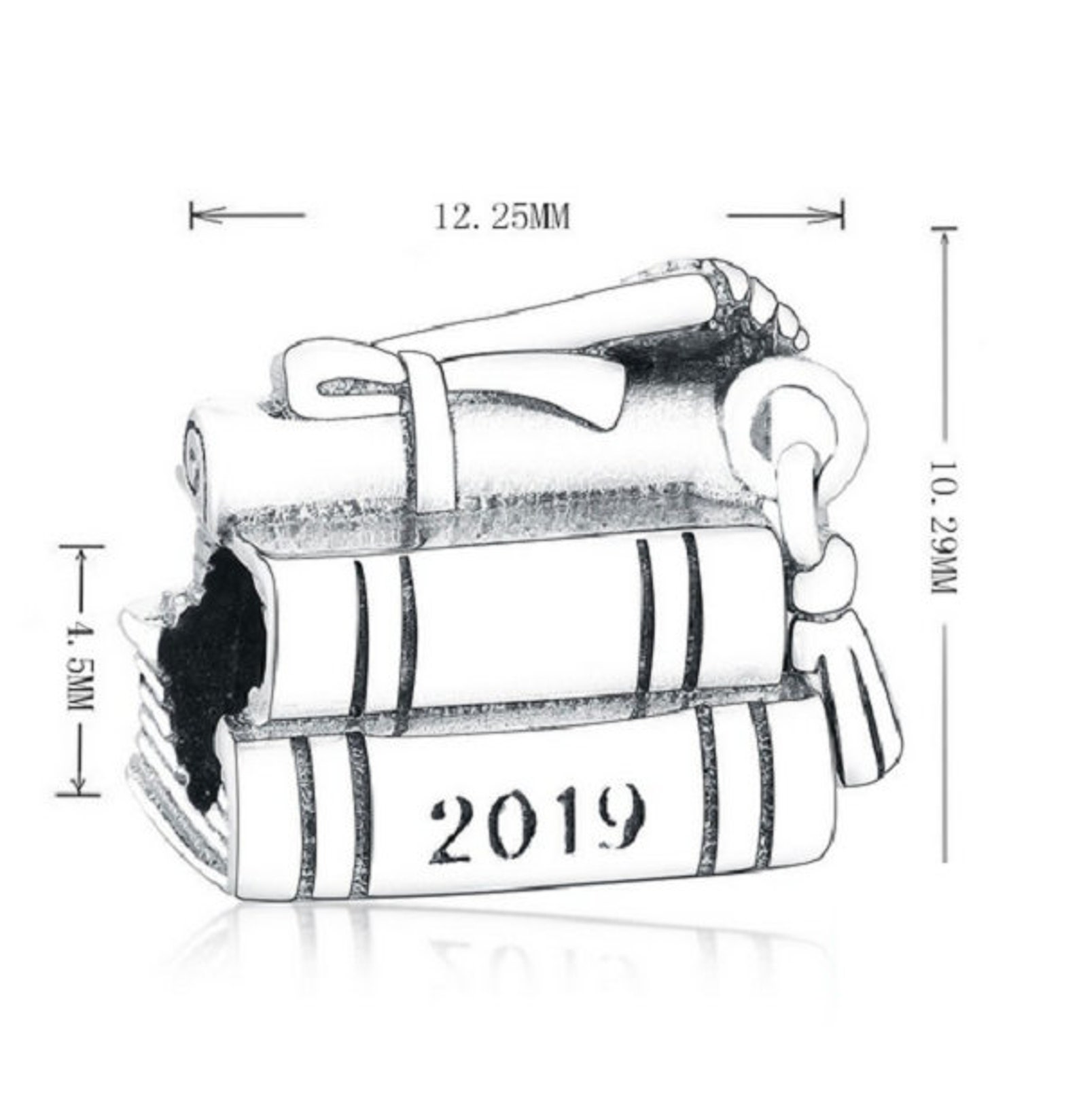 2022 2021 2020 Graduation Beads Charm Authentic 925 Sterling - Etsy