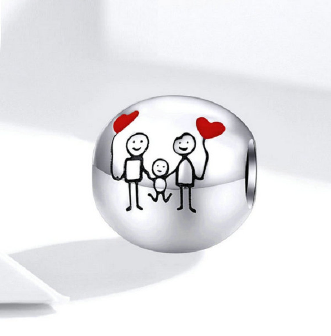 Family Charm Family Beads 100% 925 Sterling Silver Fit for - Etsy