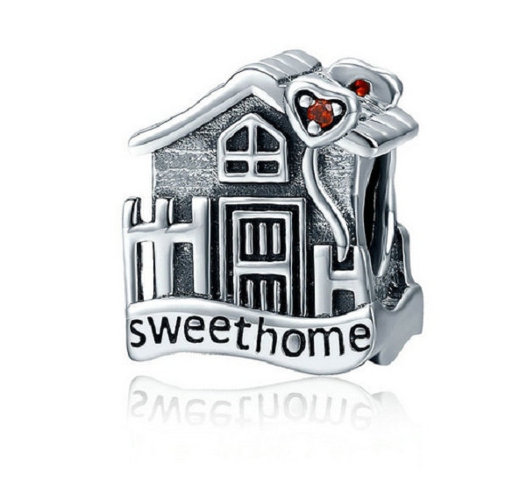 Sweet Home Charm Housewarming Gift Beads Charm 100% 925 - Etsy