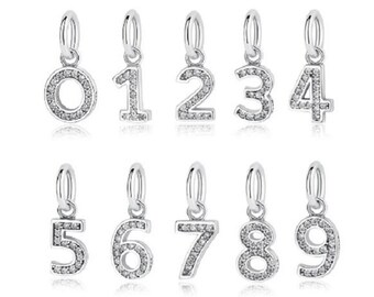 Number 9 Necklace - Etsy