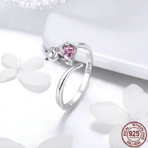 Cute Adorable Cat Pet Love Finger Rings Handmade 100% 925 - Etsy