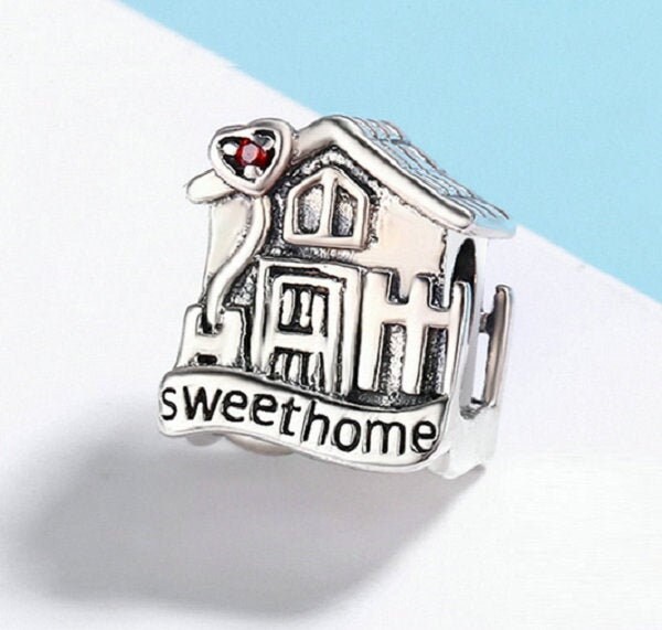 Sweet Home Charm Housewarming Gift Beads Charm 100% 925 - Etsy