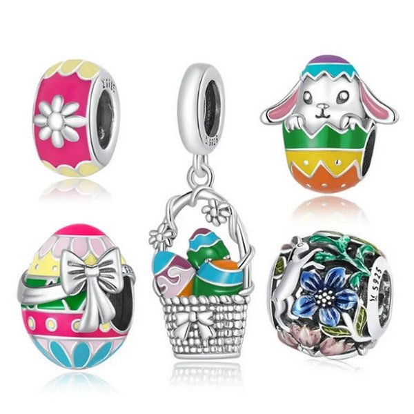 Sterling Silver European Charms - Etsy