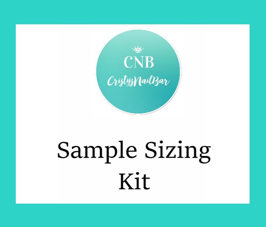 Nail Sizing Kit - Sizing Kit for Nails - Etsy