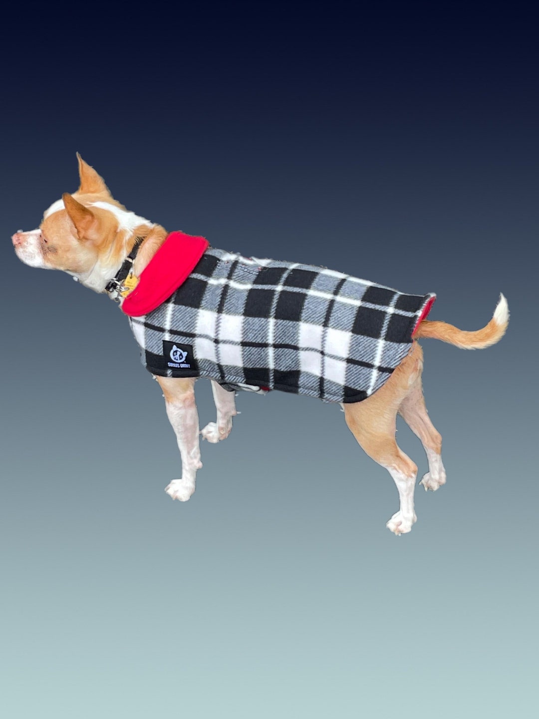 Reversible Fleece Dog Coat: Calming Wrap, Harness Opening - Benefits ...