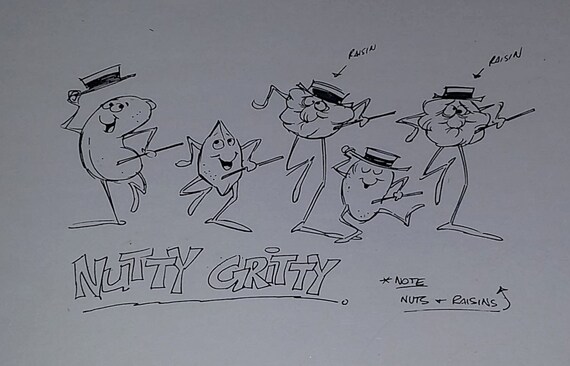 Depatie Freleng Animation Model Cel Bod Squad PSA NUtty Gritty | Etsy