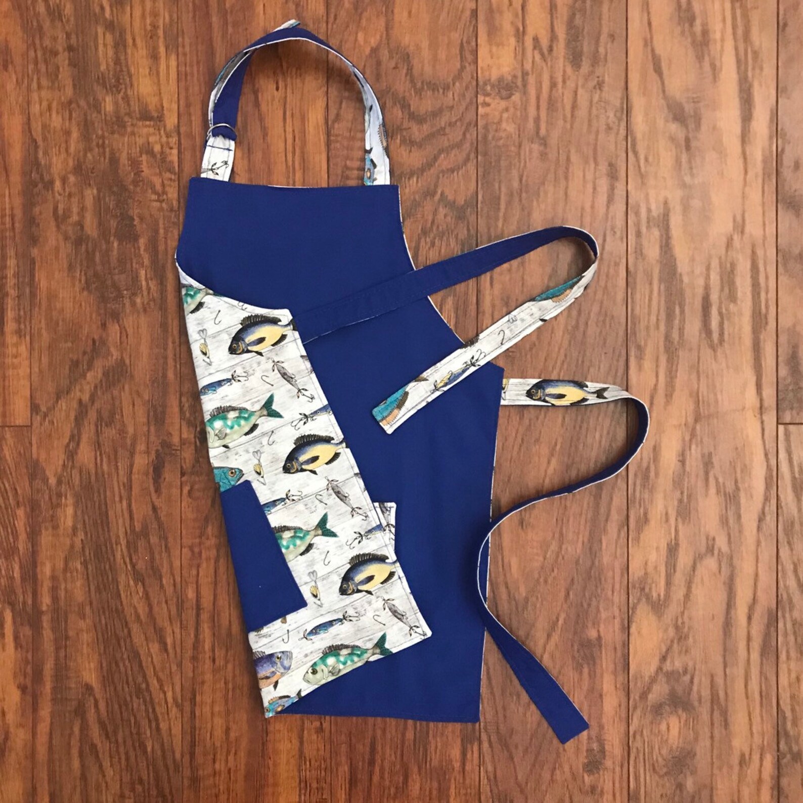 Reversible Kids Apron Play Apron Boy - Etsy