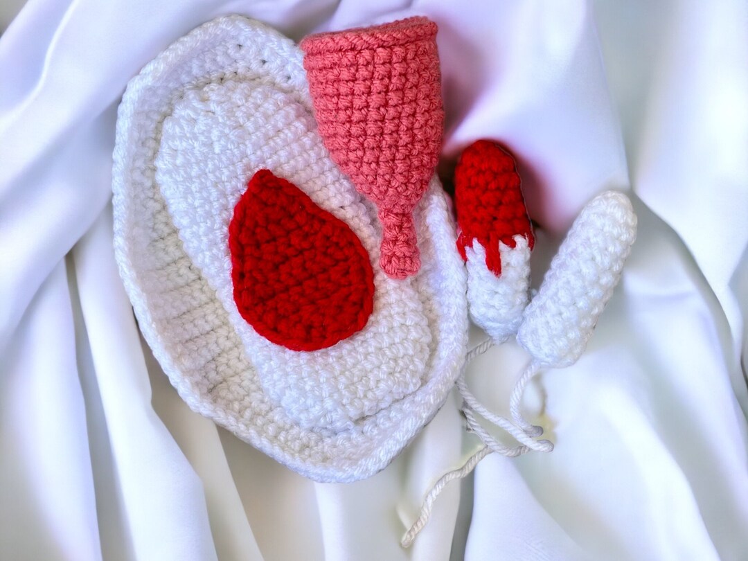 PERIOD PRODUCTS Crochet PATTERN Bundle Pdf Download Period Menstrual ...