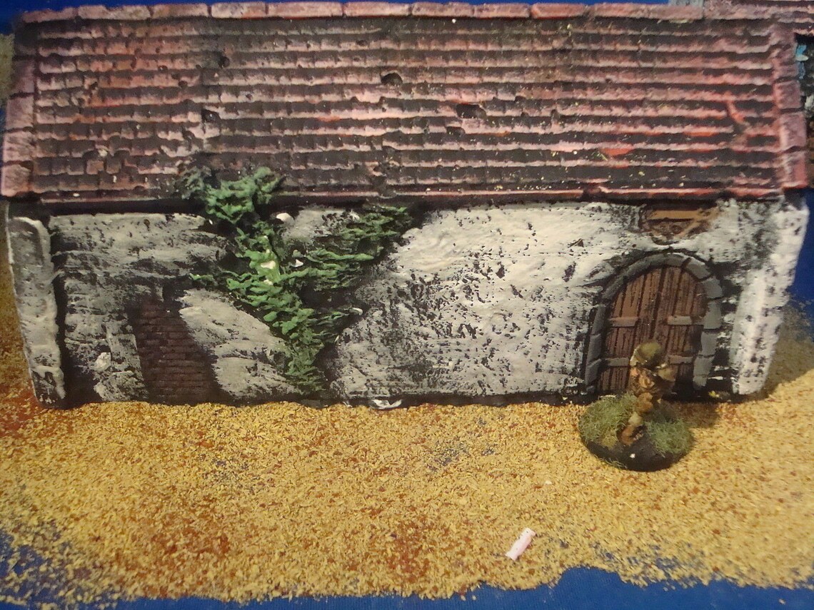 A1 Farm Building Resin 15mm. for Wargame Scenery and Terrain Buildings ...
