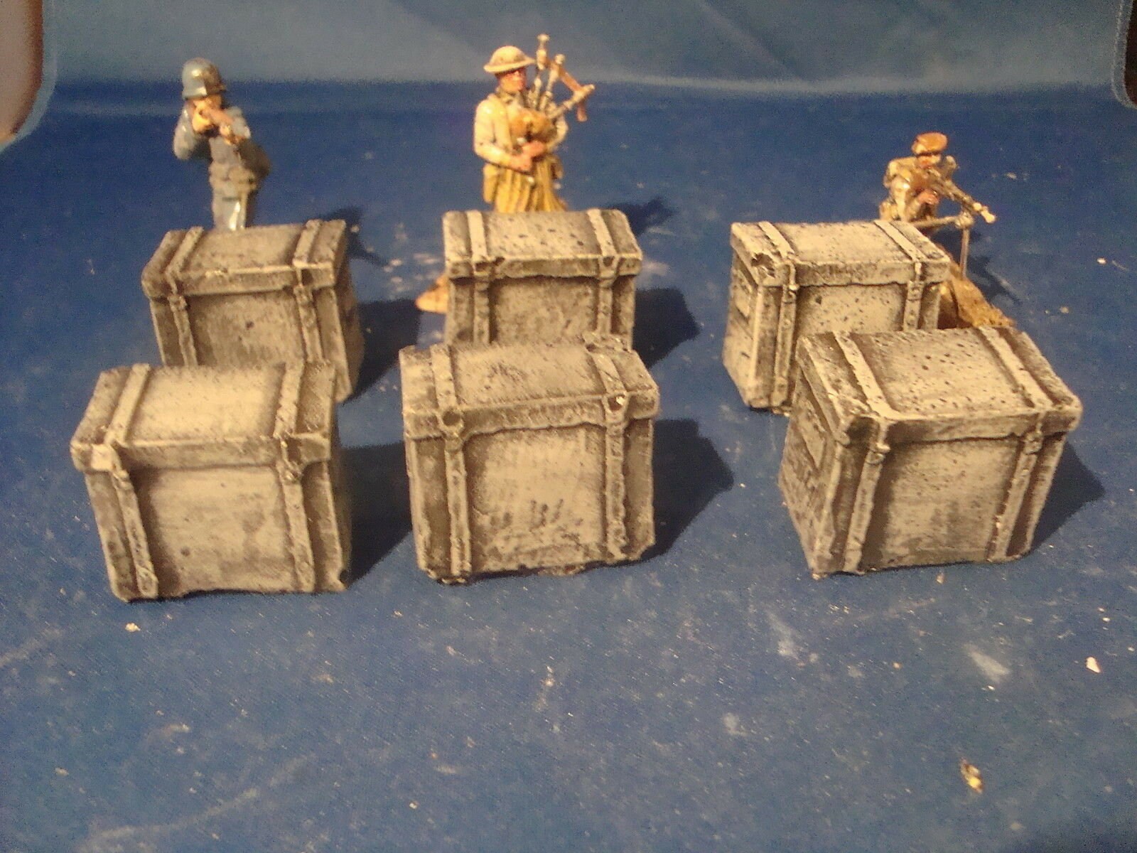 12X Stowage Boxes Resin for Diorama and Scenery. for 1.32, 1.35 Scale ...