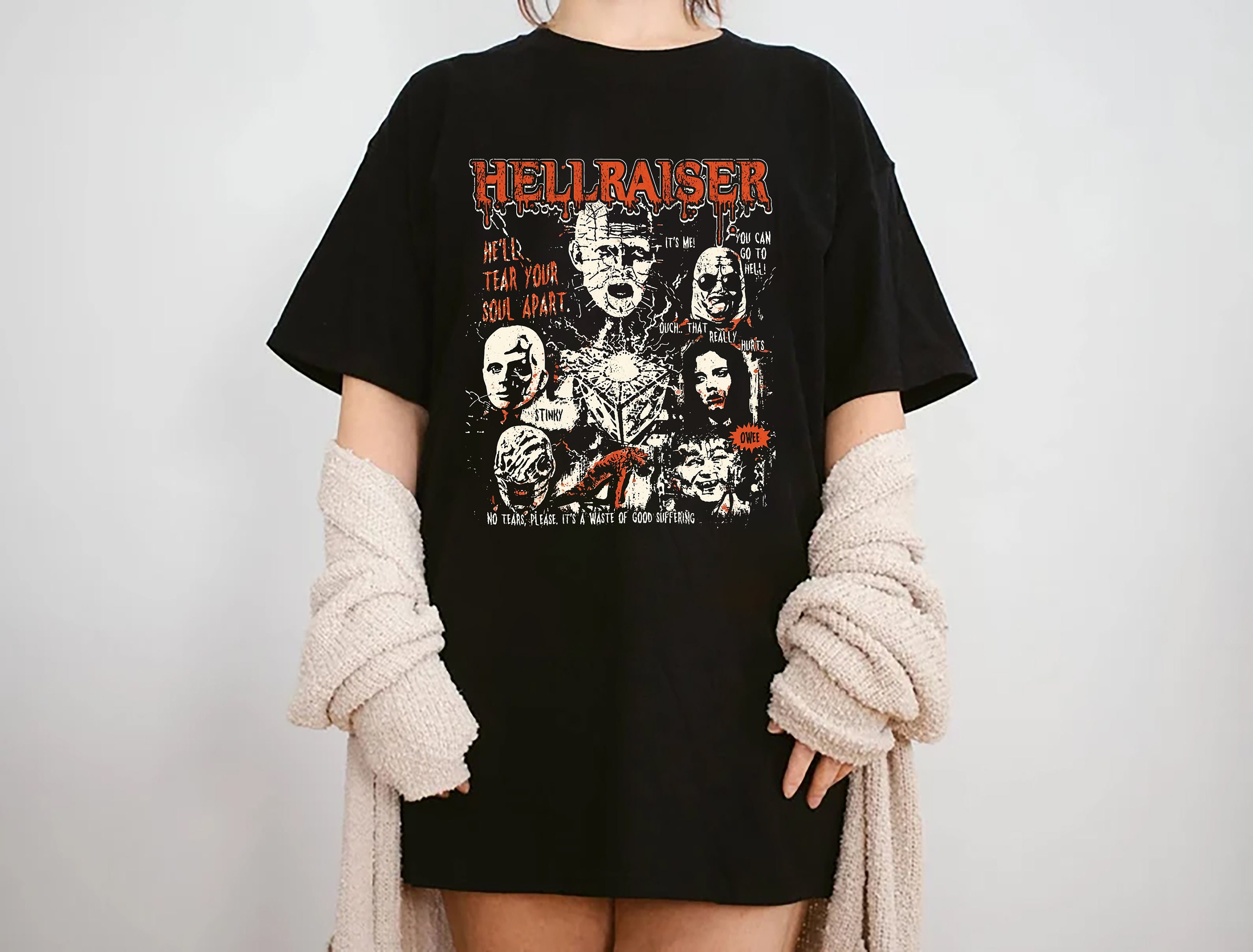 Hellraiser Vintage Halloween 2023 Png, Scary Movies Png, Horror Movie ...