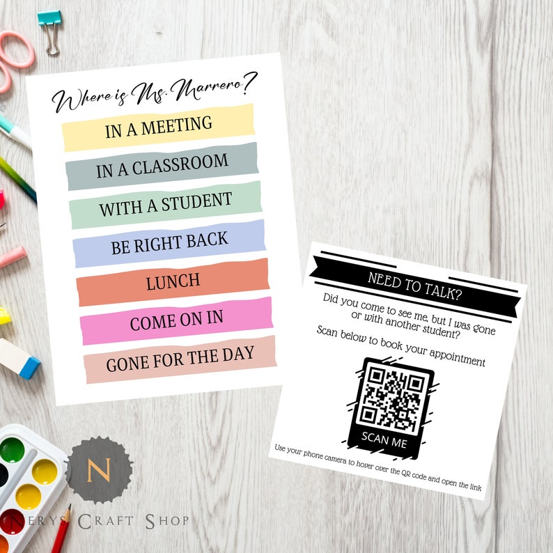 Personalized School Counselor Door Sign, Office Door Sign, School Door ...