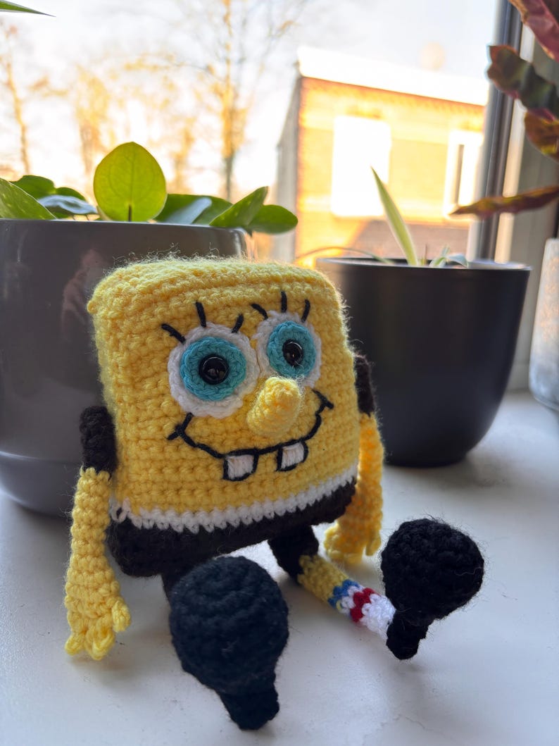 Spongebob Squarepants Crochet Pattern - Etsy UK