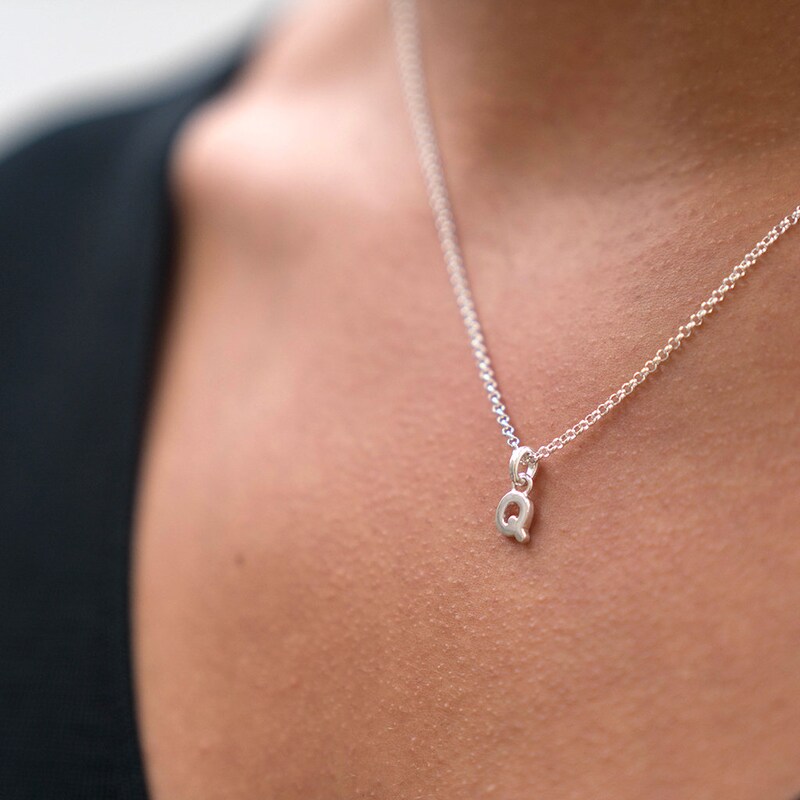 Q Necklace - Etsy