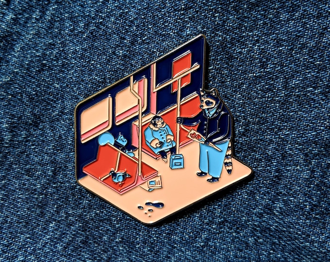TTC Creatures Soft Enamel Pin - Etsy