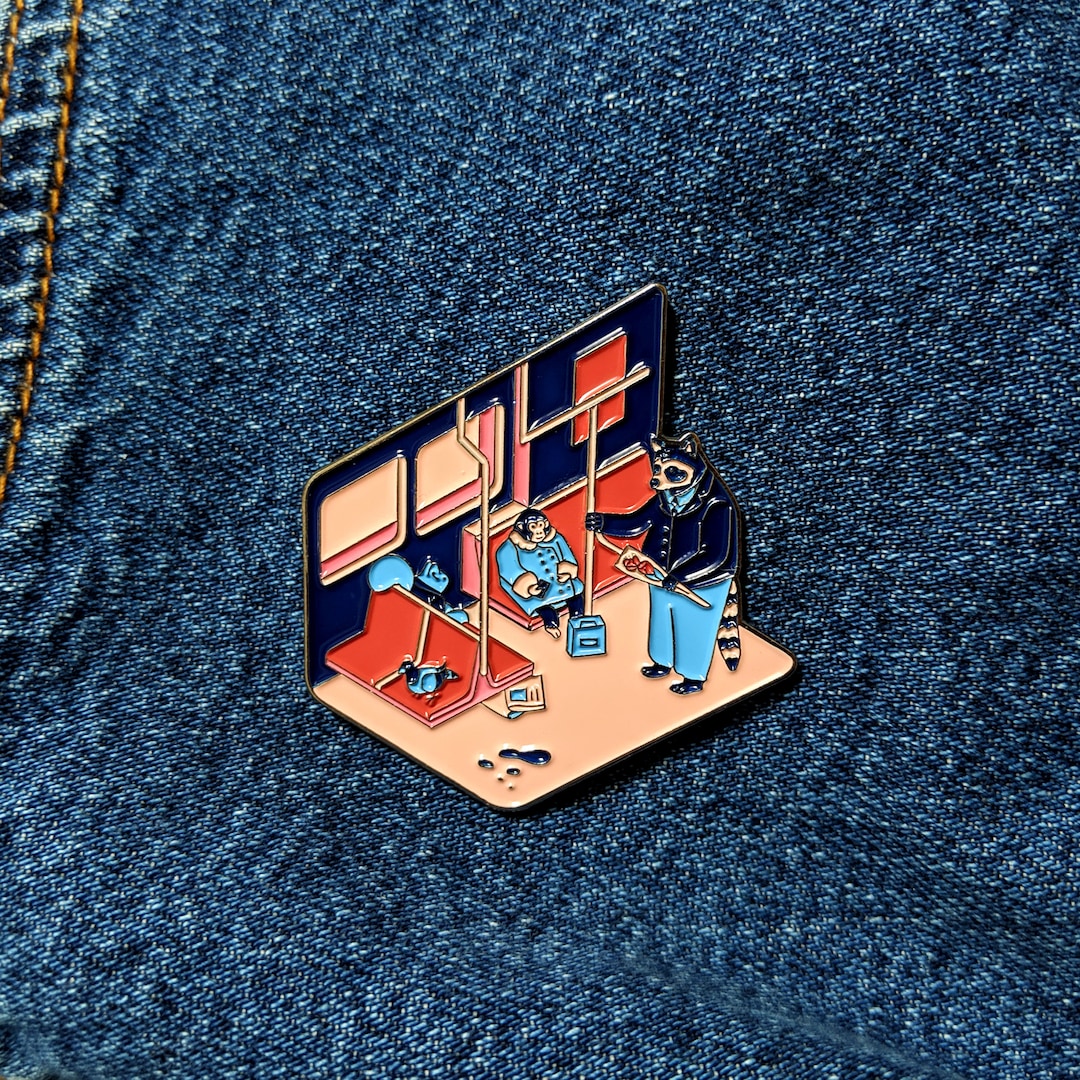 TTC Creatures Soft Enamel Pin - Etsy