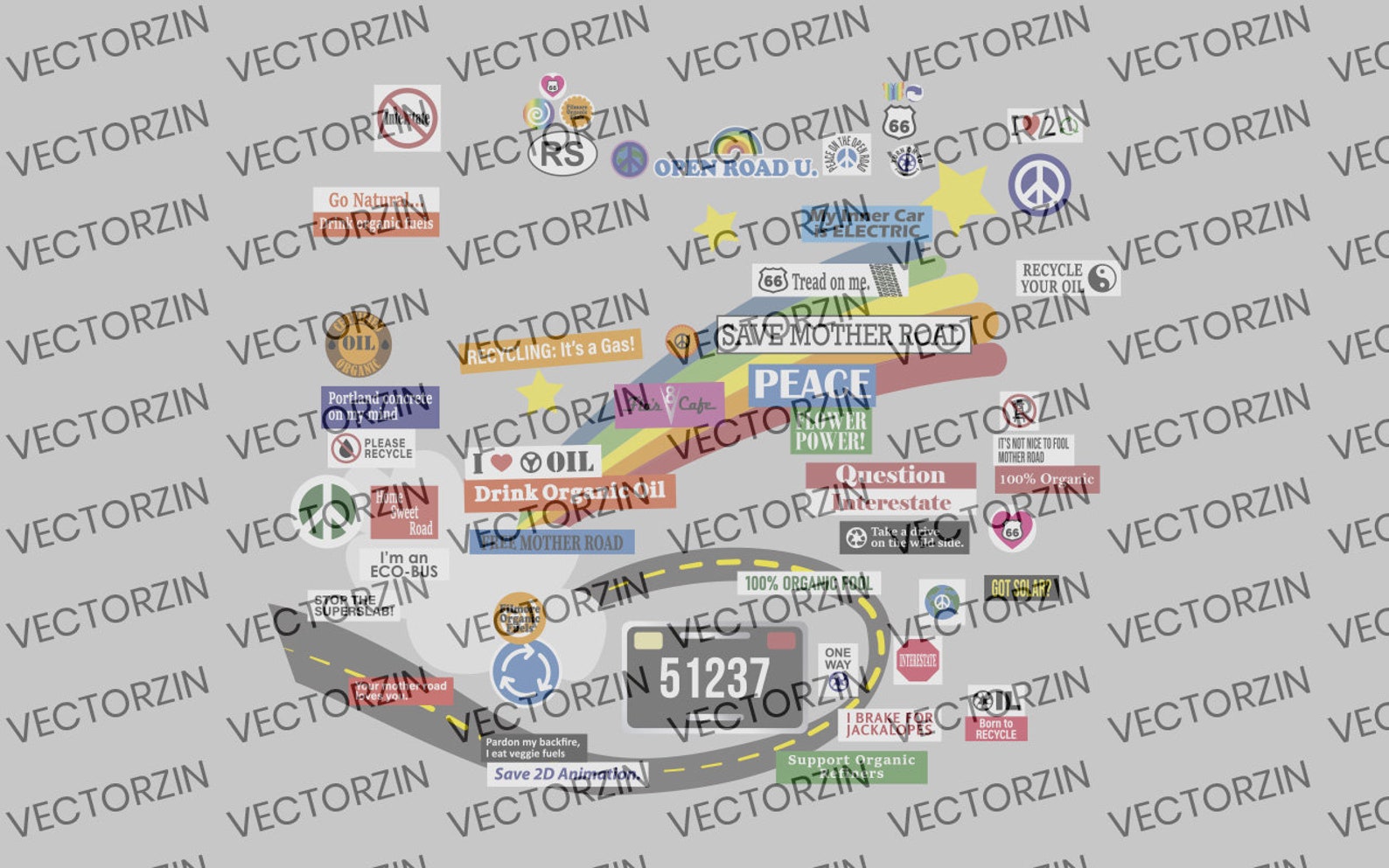 Cars Fillmore Vector Digital Decals Clipart Eps Jpg Png Pdf - Etsy
