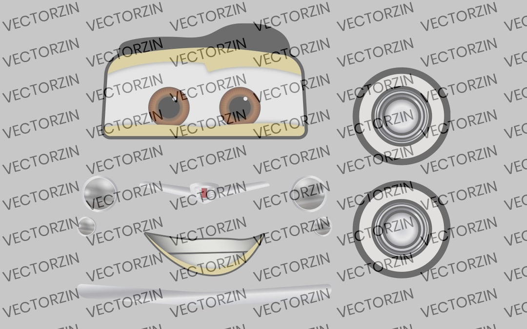 Coches Luigi Vector Digital Decals Clip - Etsy