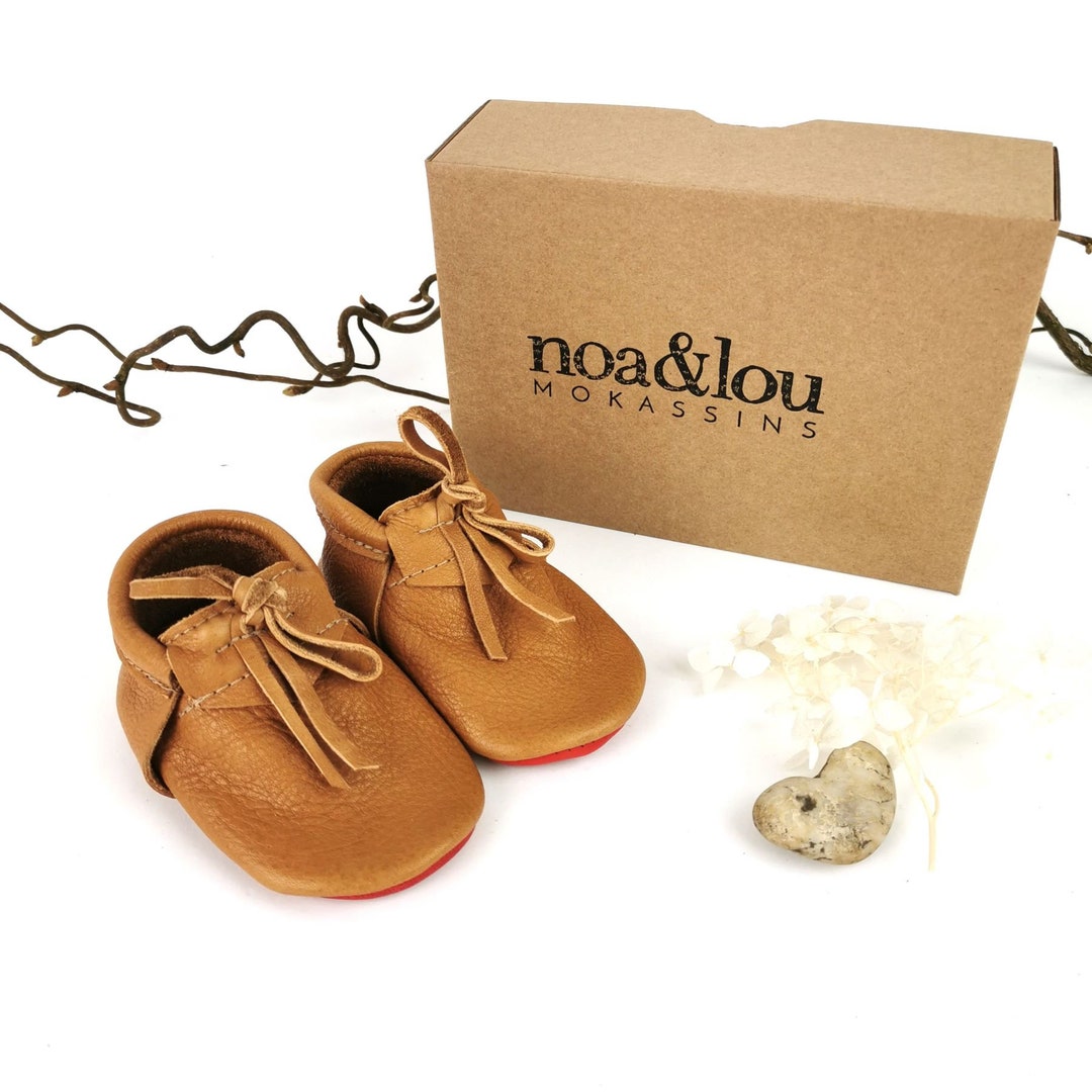 Leather Crawling Shoes With Name - Personalized Baby Leather Slippers ...