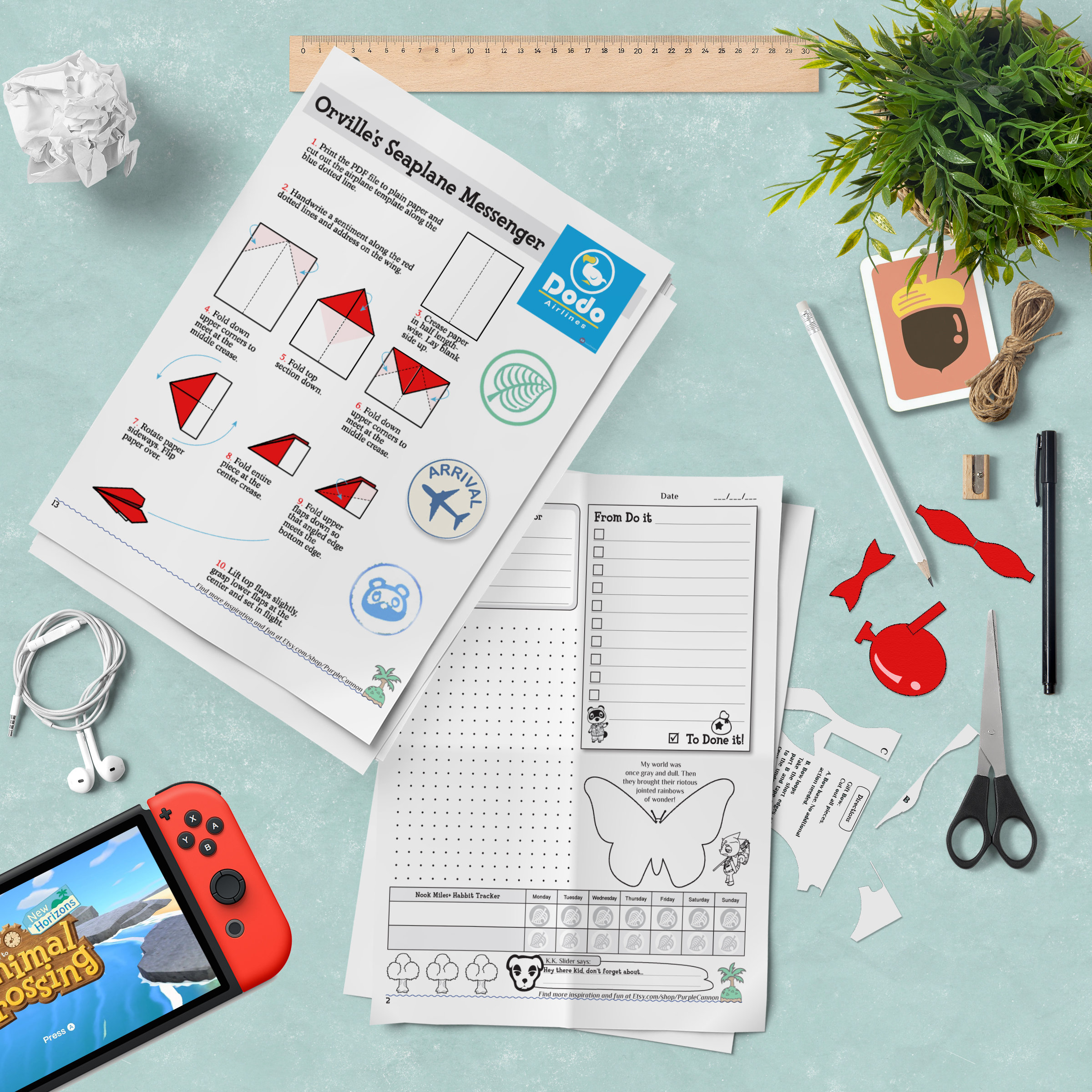 Animal Crossing Activity Pack for All Ages - Etsy